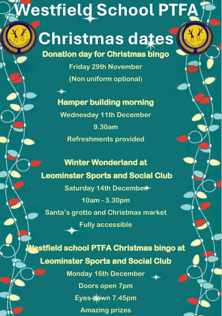 PTFA Events - Westfield School